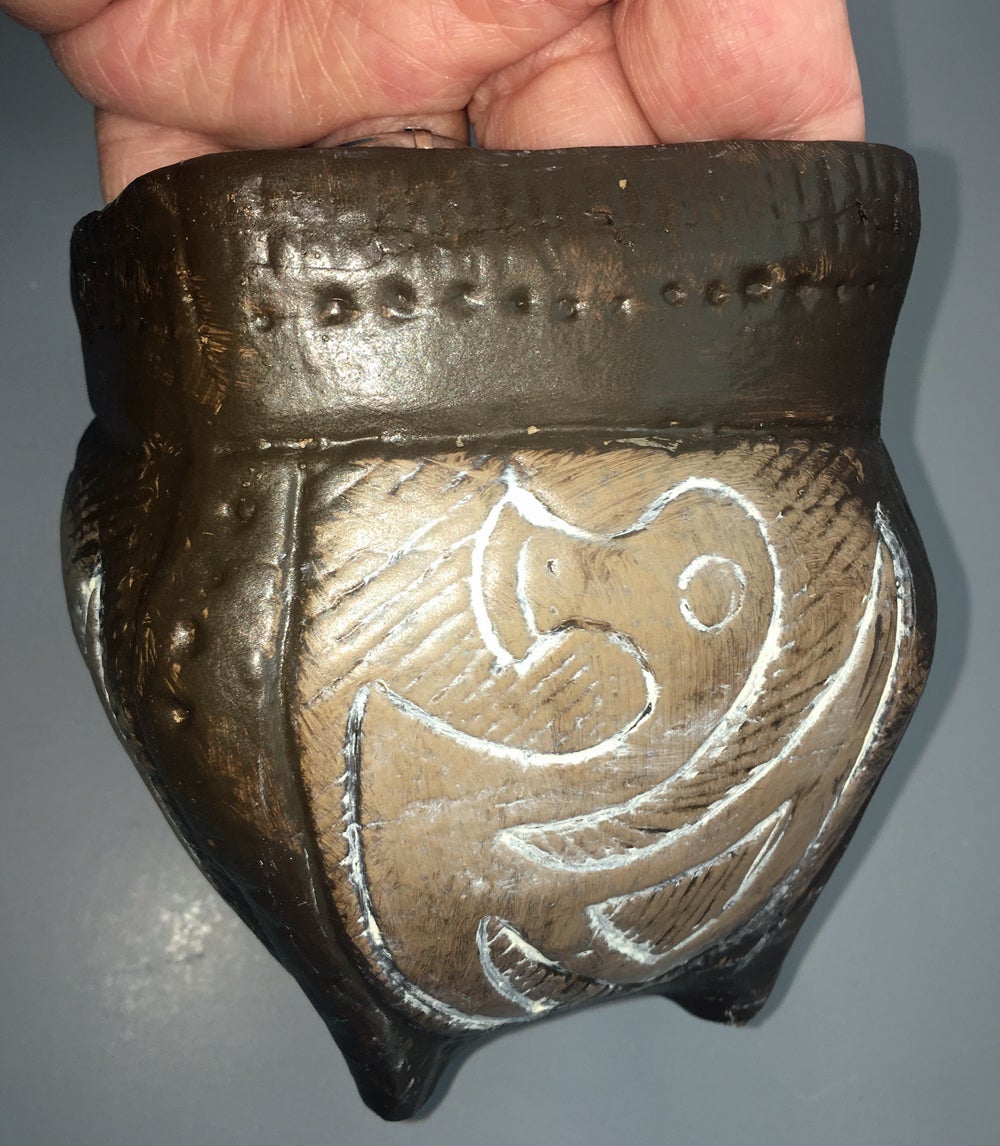 Hopewell Culture "Duck Pot" #3944 reproduction artifact | Prehistoric ...