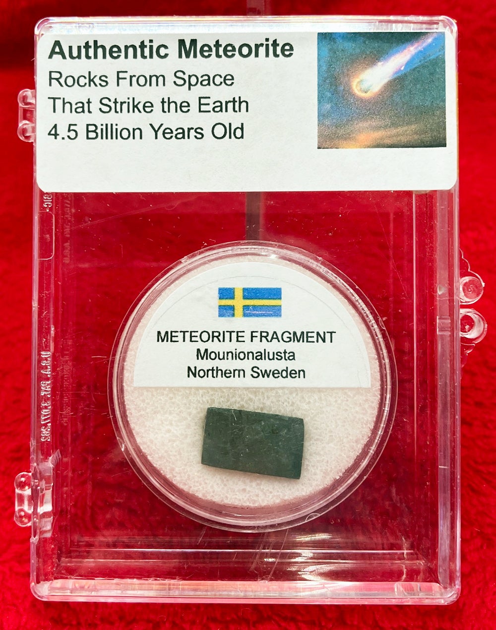 Authentic Polished Widmanstatten Pattern Meteorite from Sweden in ...