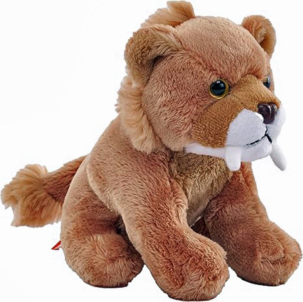 Smilodon, 5 inch soft plush, #4194 | Prehistoric Planet Store